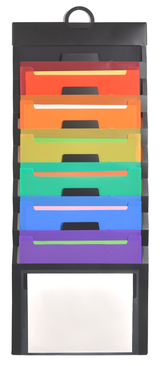 Comma Tumble A4 Size Cascading Folder with Horizontal Elastic Band Clo